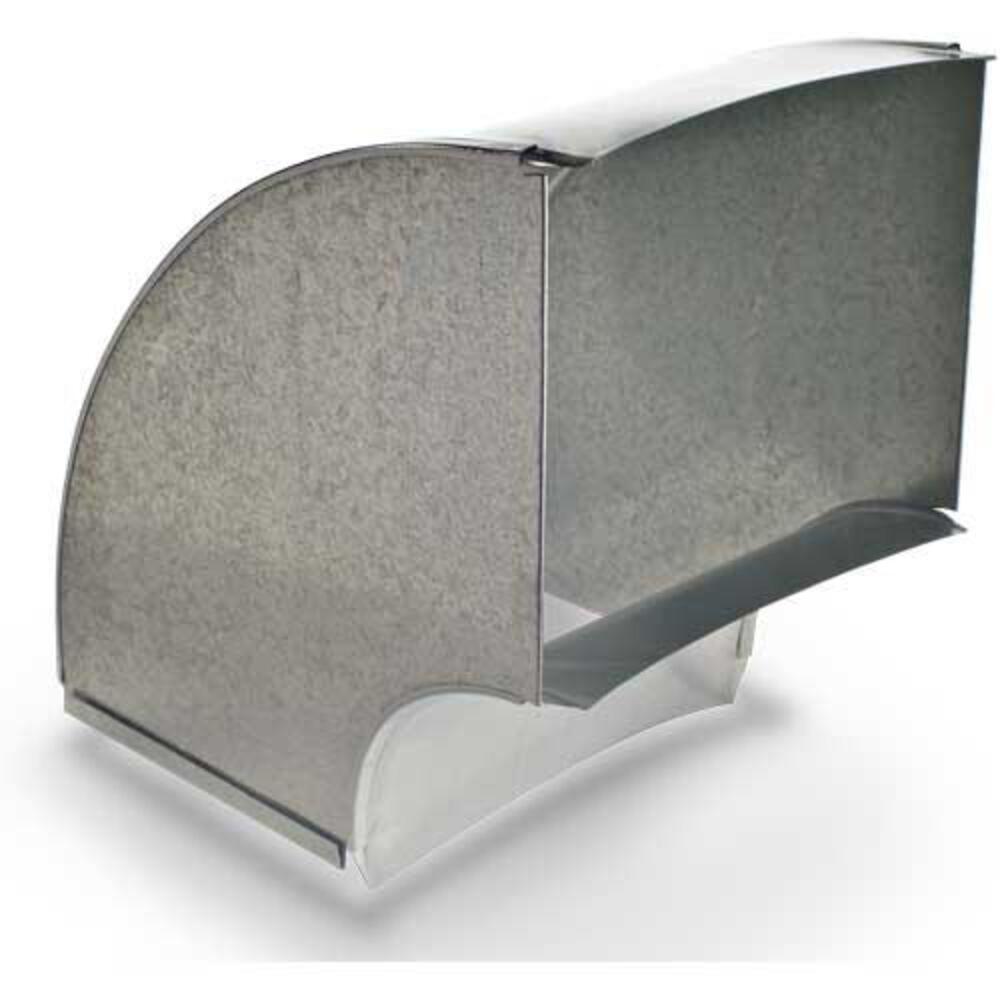 14" X 8" Vertical Duct 90° Elbow — American Copper & Brass