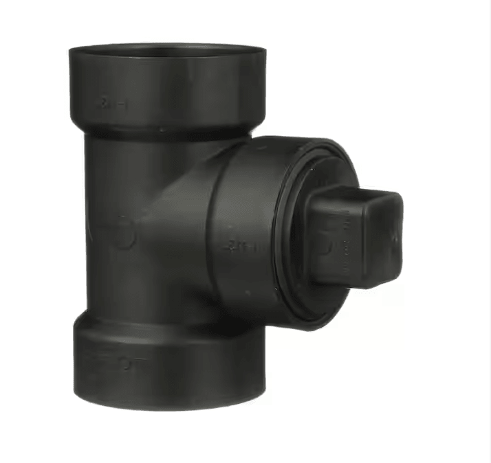 4 CLEANOUT TEE W/ PLUG — American Copper & Brass