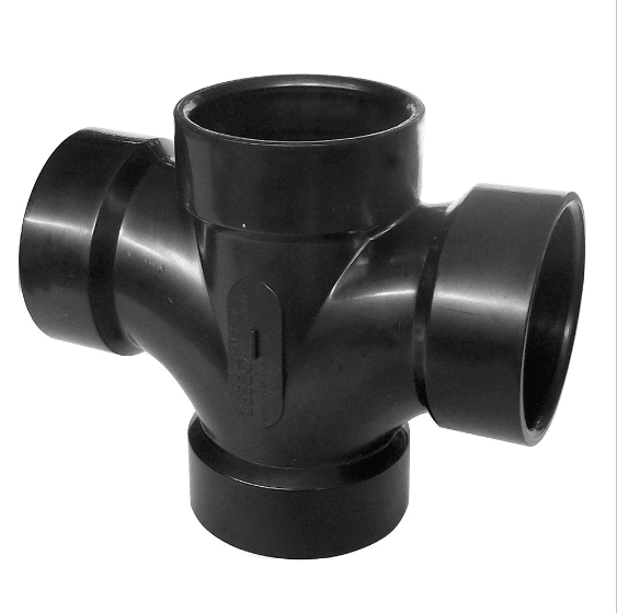 4X4X2X2 DOUBLE SAN TEE — American Copper & Brass