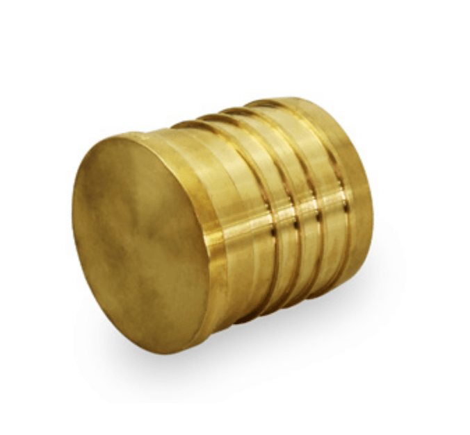 EPPL0034-NL Everflow 3/4" Brass Test Plug or Permanent Stop-PEX ...