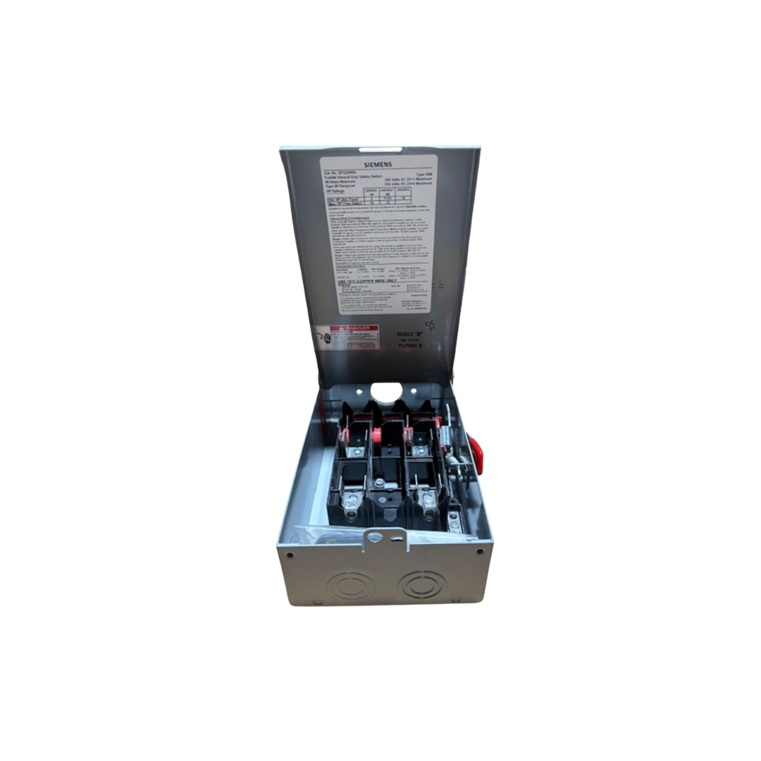 GF222NR Siemens Safety Switch, 2P 60A 240V RT — American Copper & Brass
