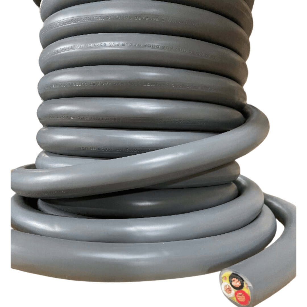 6 GA. COPPER 3 CONDUCTOR WITH GROUND BUS DROP WIRE — American Copper ...