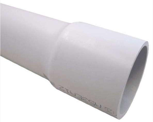 4" X 20' SCHEDULE 40 FOAM CORE BELL END PVC PIPE — American Copper & Brass