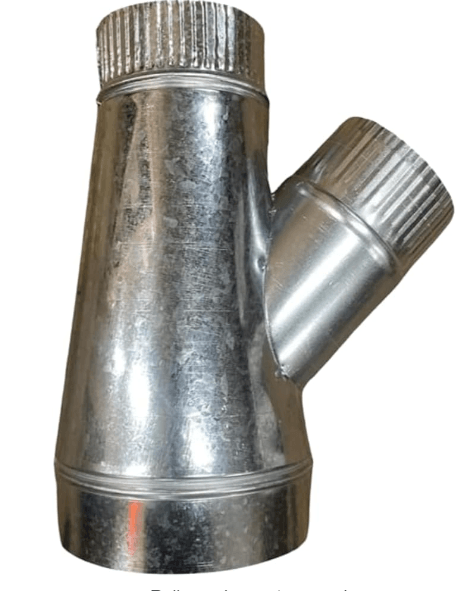 6" X 5" X 4" Reducing Wye — American Copper & Brass