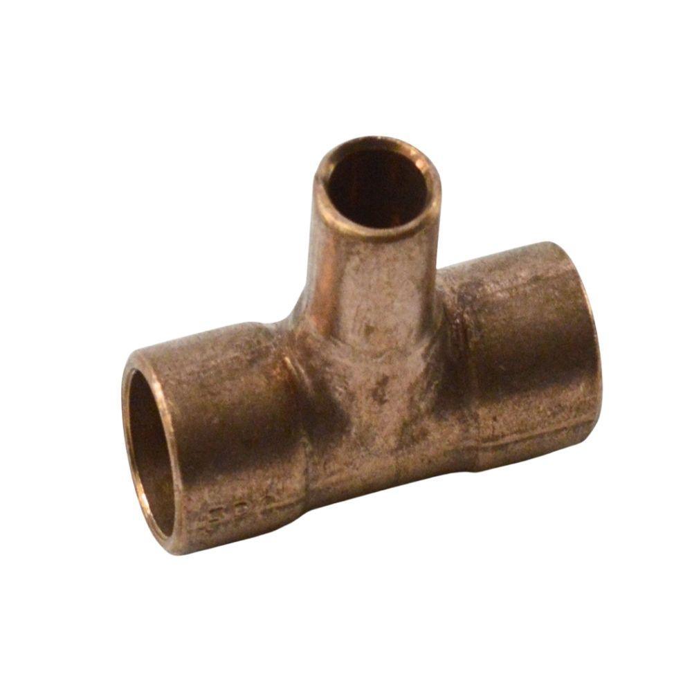 611R 1X1X1/2 NIBCO 1" X 1" X 1/2" Wrot Copper Reducing Tee — American ...
