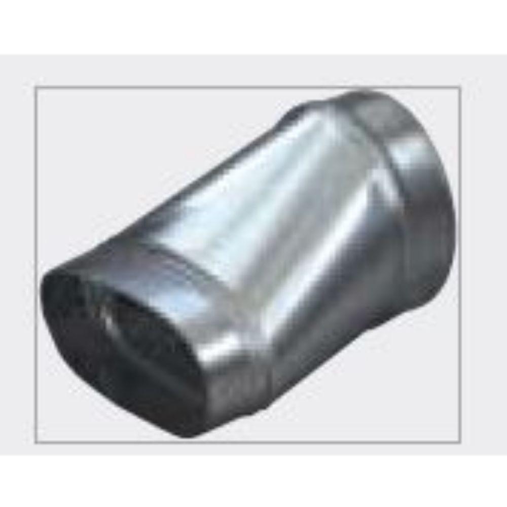 6" Oval To Round Straight Duct — American Copper & Brass