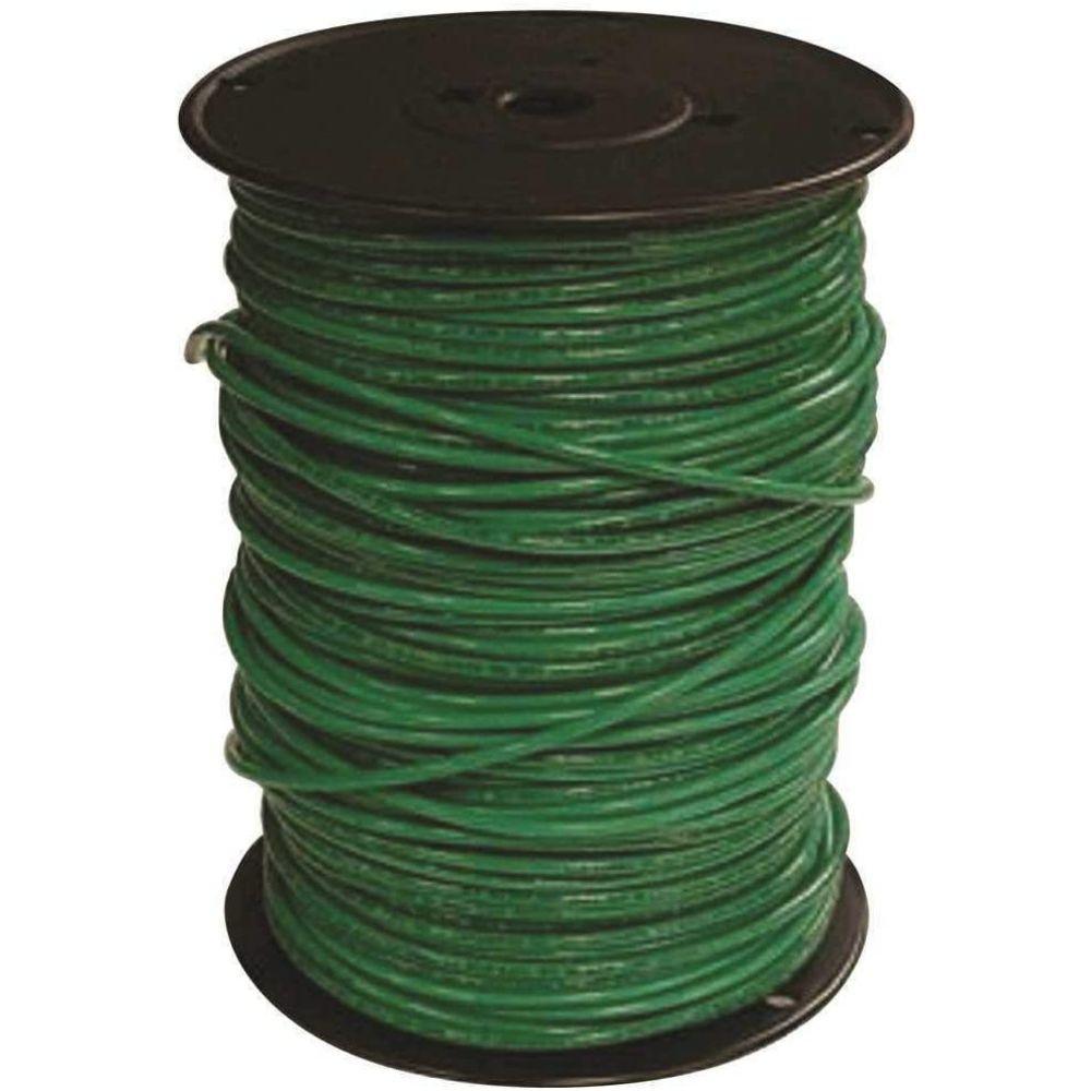 12 GA.COPPER STRANDED GREEN THHN WIRE (500FT COIL) — American Copper ...