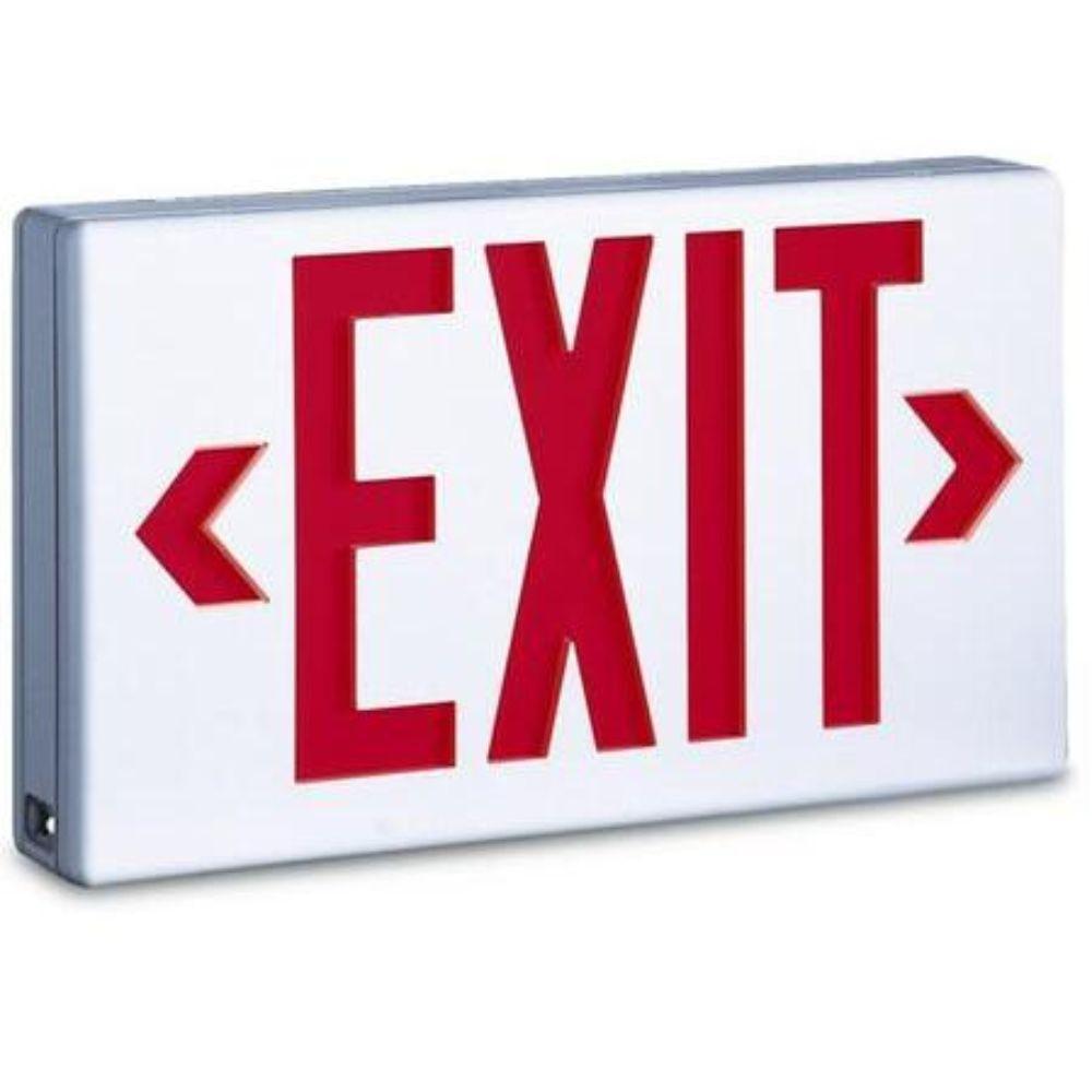 RED LED EXIT SIGN — American Copper & Brass