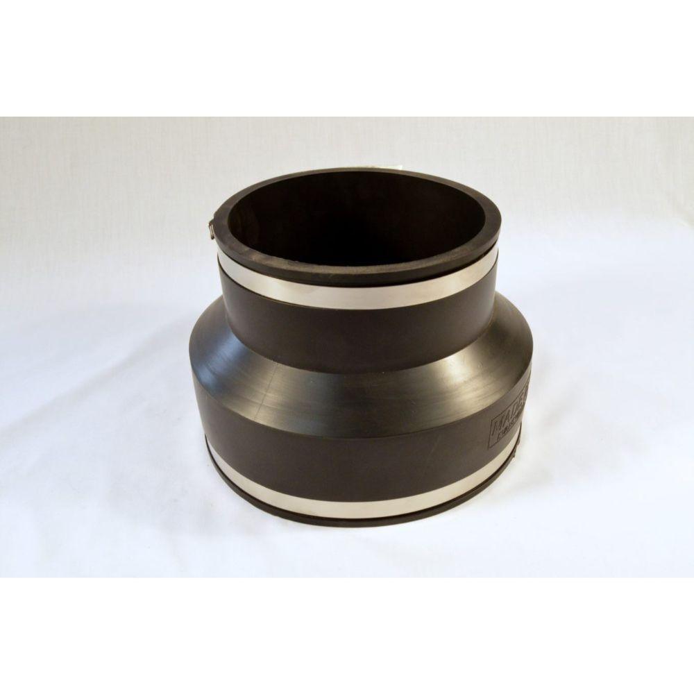 6" X 4" FLEXIBLE RUBBER COUPLING — American Copper & Brass