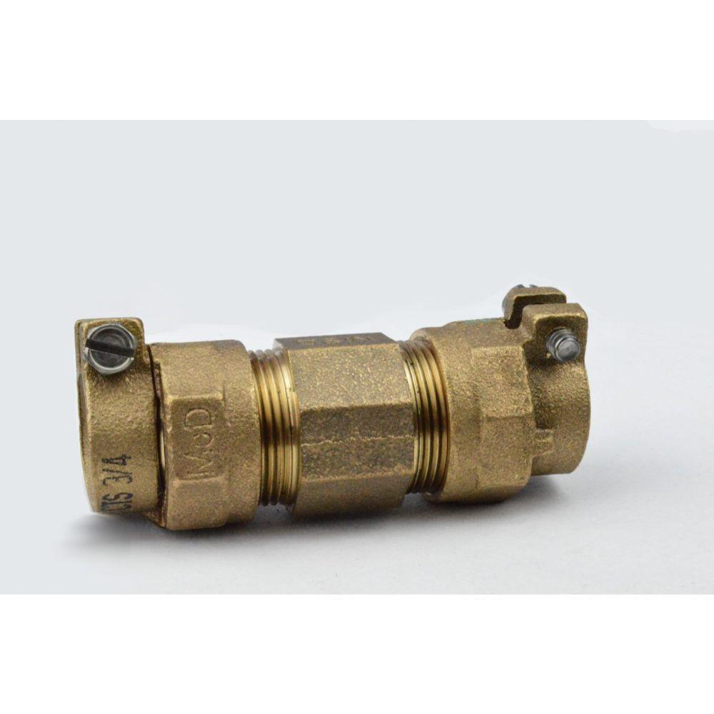 74758 A.Y. McDonald 3/4" X 1" Bronze Compression Union MAC-PAK, No Lea ...