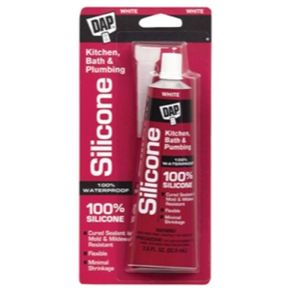 DAP 100% SILICONE Kitchen & Bath - 2.8 FL. OZ. — American Copper & Brass