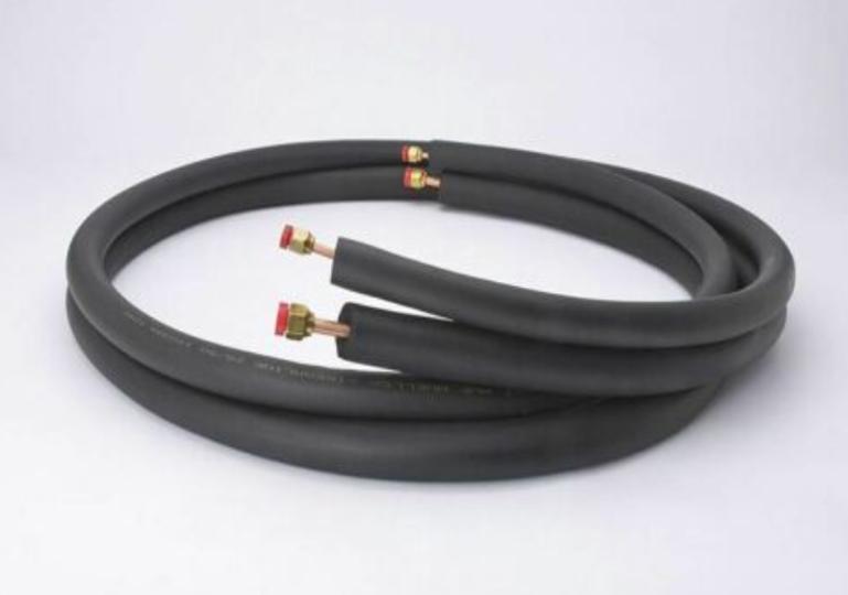 3/8 X 5/8 X 3/8 X 50' Mini Split Double Flare Nut Line Set — American ...